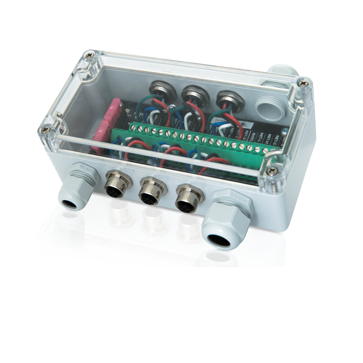 Actisense NMEA 2000 Network Block, 6 micro female drops, power feed and ...