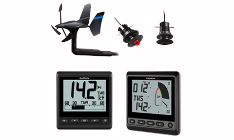 Garmin GNX Wind and GNX 20 Instrument Bundle with gWind Wireless 2 GDT ...