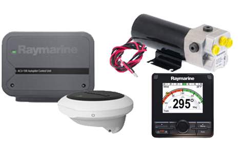 raymarine-evolution-inboard-autopilot-packs - Hudson Marine Electronics