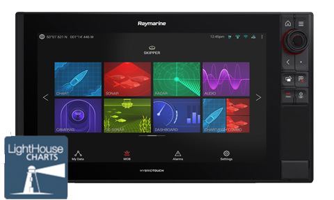 Raymarine Axiom 16 Pro-S 16 Inch MFD with Two Region Lighthouse Chart ...