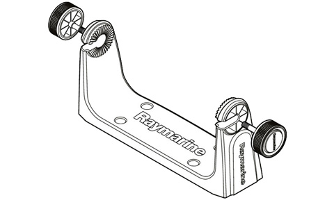 Raymarine eS7 Trunnion Kit for 7 inch eS Series Multifunction Displays ...