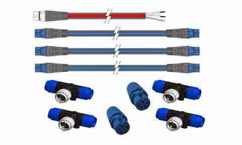 raymarine-seatalk-ng-nmea-2000-cables - Hudson Marine Electronics