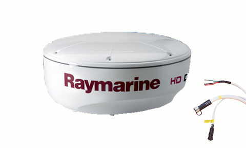 Raymarine RD418HD 4kW 18 inch HD Radome 256 Colour resolution with 10m ...
