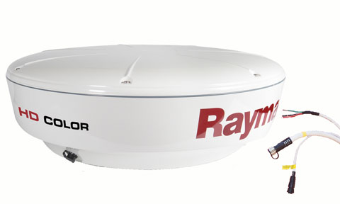Raymarine RD424HD 4kW 24 inch HD Radome 256 Colour resolution with 10m ...