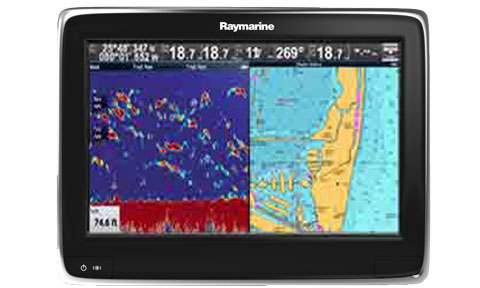 Raymarine a127 12 Inch Touchscreen Multifunction Display with WiFi and ...