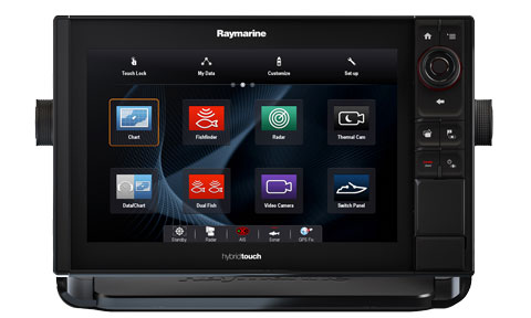 Raymarine eS128 12 Inch HybridTouch MFD with WiFi and C-Map Essential ...