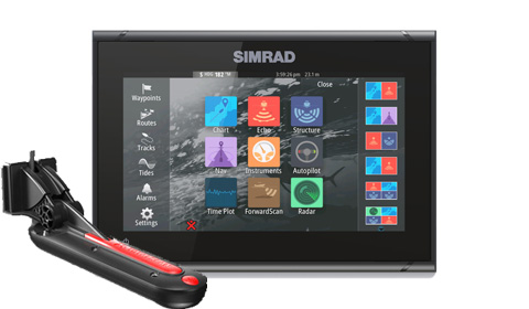 Simrad GO9 XSE Total Scan Transducer - 000-13212-001 - Hudson Marine ...