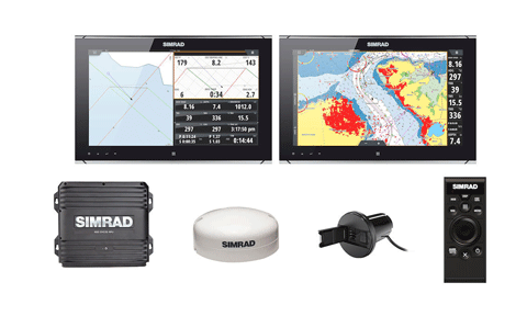 Simrad NSO EVO3S MPU 16 Inch MFD Dual System - 000-15121-001 - Hudson ...