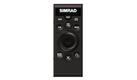 Simrad OP50 Wired Remote Controller - 000-12364-001 - Hudson Marine ...