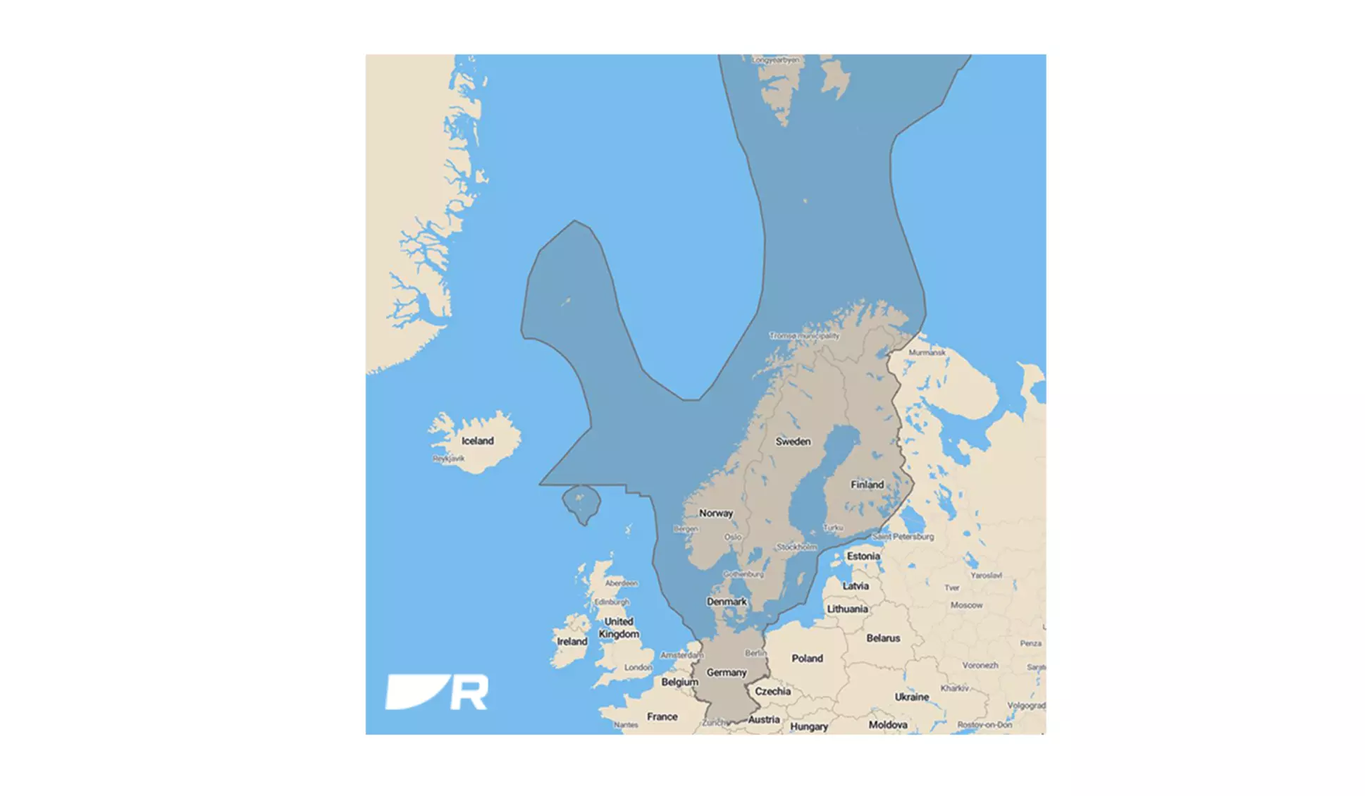 Raymarine Lighthouse Charts - Northern Europe - R70794-REG3 - Hudson ...